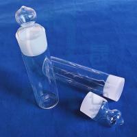 China Transparent Laboratory Reagent Bottle Condenser Reactor Water Cooling Quartz Glass for sale