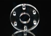 China ISO9001 1100℃ Sio2 Quartz Tube Flange for sale