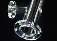 China Morse 6.5 Sio2 2.2g/Cm3 Quartz Tube Flange for sale