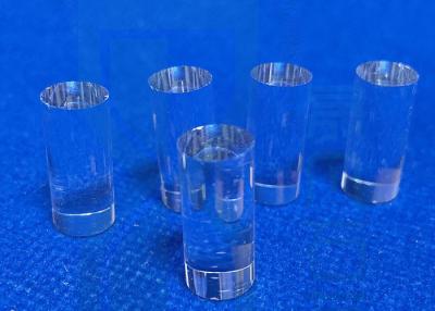 China Customized Clear Fused Glass Quartz Rod High Precision Optical Light Guide for sale