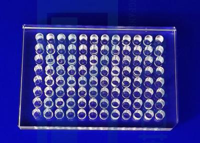 China Precision Glass Machining Laser Drilling Transparent Fused Silica Plate Quartz Plate for sale