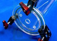 China Fused Silica Quartz Glass Flange Ring Sio2 Translucent Frosted for sale