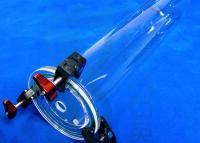 China 80% UV Transparent Furnace Fused Silica Tube With Flanges for sale