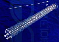 China Thermal Stable Clear Quartz Glass Tube with No Air Bubble and High Light Transmittance for sale