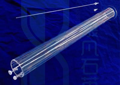 China Professional Customization No Air Quartz Glass Tube For Tube Furnace for sale