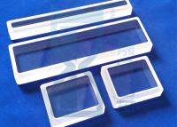 China Transparent 0.3mm Thickness Quartz Glass Plate for sale