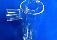 China Morse 6.5 Transparent Laboratory Fused Quartz Tube for sale