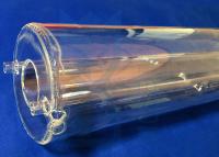 China Double Layer Fused Silica Glass Tube For Laboratory Research for sale