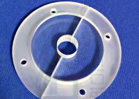 China Thick Fused Polished 20/40 Quartz Glass Plates for sale