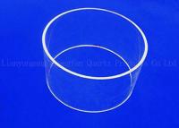 China Large Diameter Clear 2.2g/Cm3 Fused Silica Tube for sale