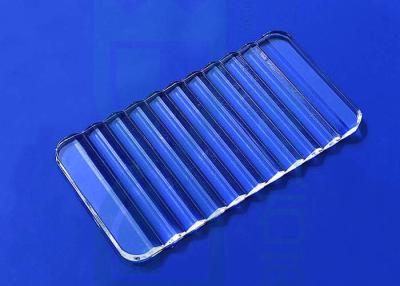 China 2.2g/Cm3 Customization Special Shaped Quartz Glass Plate for sale