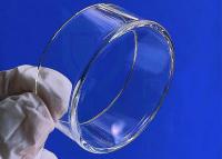 China Clear Quartz Crystal Laboratory Fused Quartz Crucible for sale