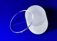 China Morse 6.5 Optical Glass Thin Round Fused Silica Plate for sale