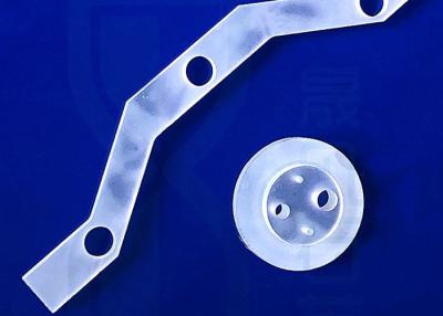China Cnc Machined Fused Quartz Parts Frosted Surface 450mm for sale