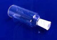 China Customized Laboratory Quartz Reagent Bottle SGS Glass Conical Flask for sale