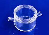 China 2.2g/Cm3 Density Customized Polished Quartz Tubing for sale
