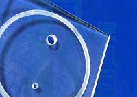 China High Light Transmittance Transparent Uv Fused Quartz Plate for sale