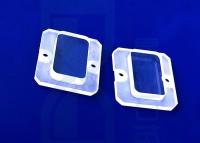 China 99.99 Purity UV Clear Fused Silica Glass Sheets With Hole for sale