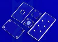 China Customized SIO2 Quartz Glass Sheet Cnc Machine Large Size Polishing for sale