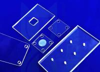 China Customized SIO2 Quartz Glass Sheet Cnc Machine Large Size Polishing for sale