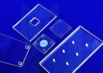 China Customized SIO2 Quartz Glass Sheet Cnc Machine Large Size Polishing for sale