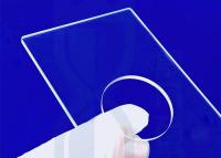 China Uv Uvc Alkali Resistance Quartz Glass Plate For Led Product Protection Window for sale