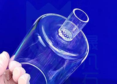 China High Temperature Resistant Condenser Sio2 Quartz Glass Products for sale