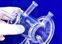 China Morse 6.5 Customized Glass 2.2g/Cm3 Quartz Labware For Chemical Industry for sale