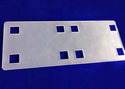 China Customization Precision CNC Glass Milling Clear SIO2 400Kv/Cm High Purity for sale