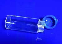 China Customized Laboratory Reagent Bottle Transparent With Screw 1750℃ Melt Point for sale