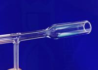 China Fused Chemical Burner Quartz Test Tube Double Wall Science Lab Glassware for sale