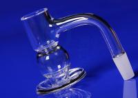 China 14mm Male Quartz Glass Nail Burner Turp Slurper Design Banger ISO9001 for sale
