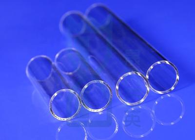 China Custom Diameter Semiconductor Quartz Tubing Transparent And Opaque Polished for sale