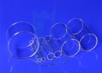 China Custom Diameter Semiconductor Quartz Tubing with Good Electrical Insulation Corrosion Resistant and High Light Transmittance for sale