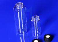 China Customized Laboratory Reagent Bottle Transparent With Screw 1750℃ Melt Point for sale