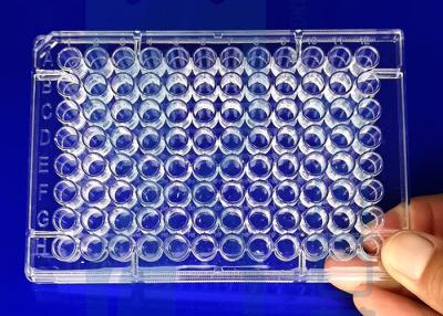 China Precision Glass Hemagglutination Plate SIO2 Quartz 96 Well Plate for sale