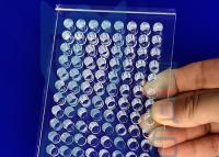 China SIO2 Precision Glass Hemagglutination Plate Quartz 96 Well for sale