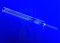 China High Purity Polishing Clear Quartz Glass Tube For Pyrolysis Furnace for sale