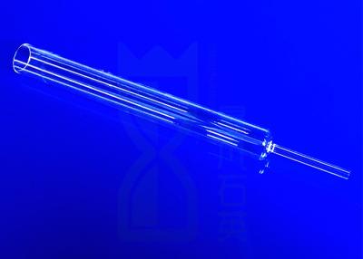 China High Purity Polishing Clear Quartz Glass Tube For Pyrolysis Furnace for sale