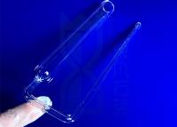 China High Purity Clear Fused Quartz Tubing U Shaped Fused Silica Tube for sale