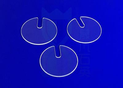 China Heat Resistant Transparent Quartz Glass Plate 1200C Fused Silica Plate for sale