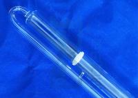 China Heaters Transparent Quartz Glass Test Tube Cylinder Fused Silicon for sale