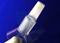 China Screw Thread End Quartz Glass Reagent Bottle Narrow Mouth ISO9001 for sale