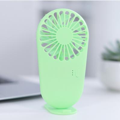 China Mini Portable USB Rechargeable Fan , ABS Material Cute Handheld Fan Foldable For Students / Kids for sale