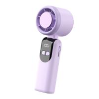 China Handheld Semiconductor Cooling Fan , Portable Mini Folding Neck Fan for sale