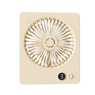 China Ultra Thin Wall Mountable Desktop Fan , USB Rechargeable Portable Fan For Office for sale