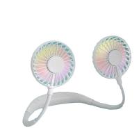 China Powerful Hands Free Neck Fan Lightweight Portable Ultra Quiet Cooling Fan With Strong Airflow for sale
