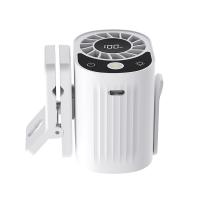 China Portable Clip On Waist Cooling Fan , Hands Free Rechargeable High Speed Fan for sale