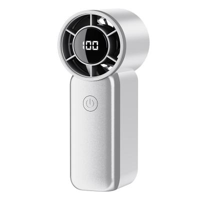 China Handheld High Speed Turbo Fan , Portable Mini Fan For Office / Desktop Use for sale