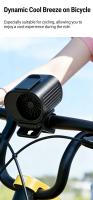 China Clip On Portable Waist Mounted Fan , Summer Waist Fan For Outdoor Cooling for sale